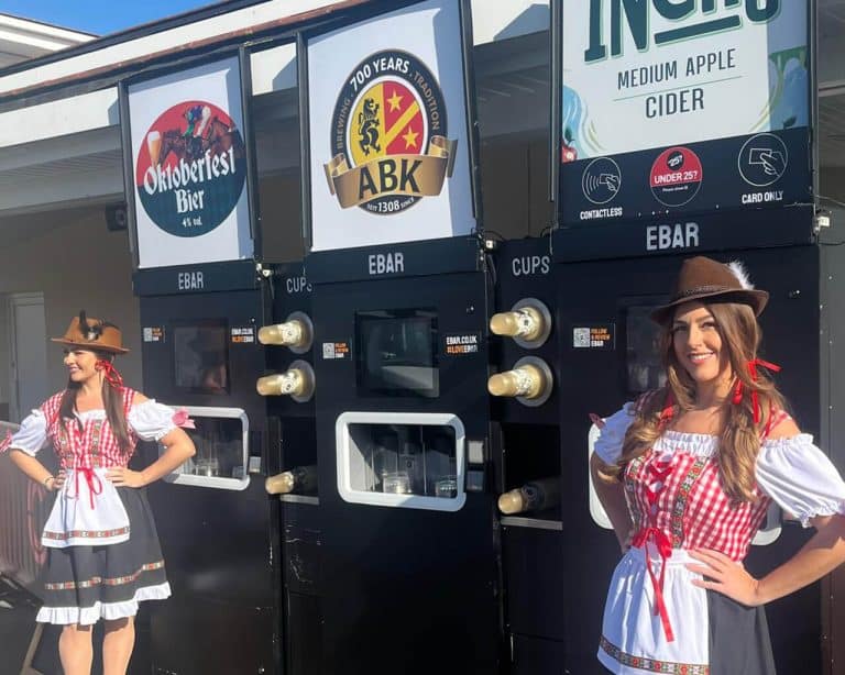 EBar | Mobile Drinks Dispensing System | Self-serve perfect pints